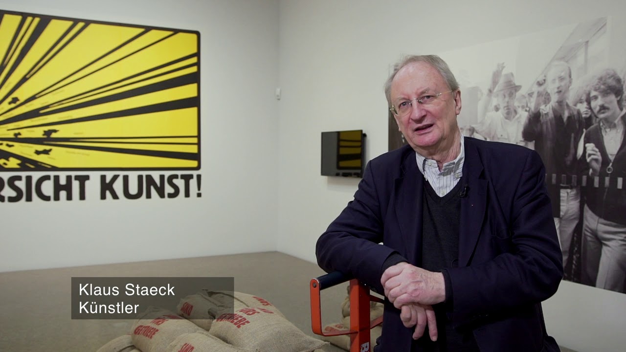 Klaus Staeck im Museum Folkwang - museumsfernsehen