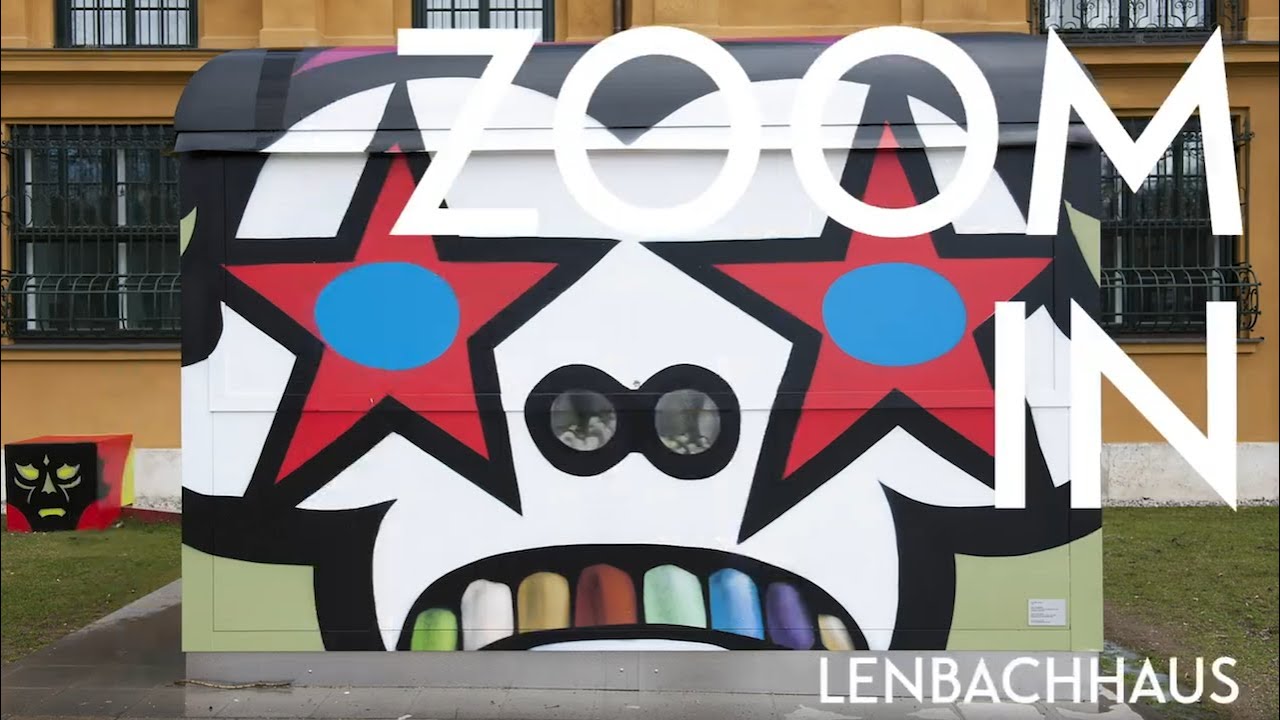 Daniel Man und sein Werk "Eis, Eisbaby" im Lenbachhaus München ...