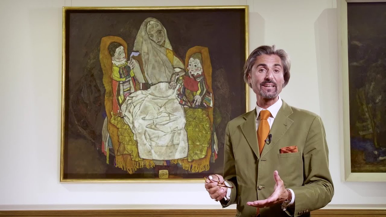 Egon Schiele – Mutter mit zwei Kindern III im Belvedere Wien ...