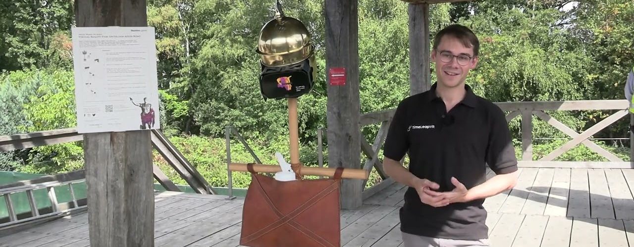VR-Station "Unter dem Adler Roms" im LWL-Römermuseum Haltern am See ...