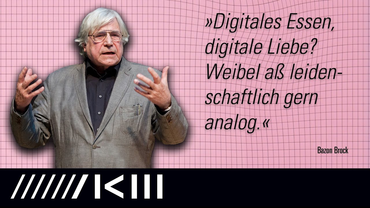 Weltpathos Digitalisierung | Bazon Brock führt durch »Renaissance 3.0 ...