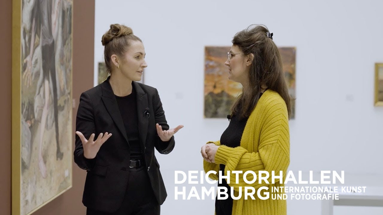 Rundgang durch die Ausstellung "Dix und die Gegenwart" in den Hamburger Deichtorhallen ...